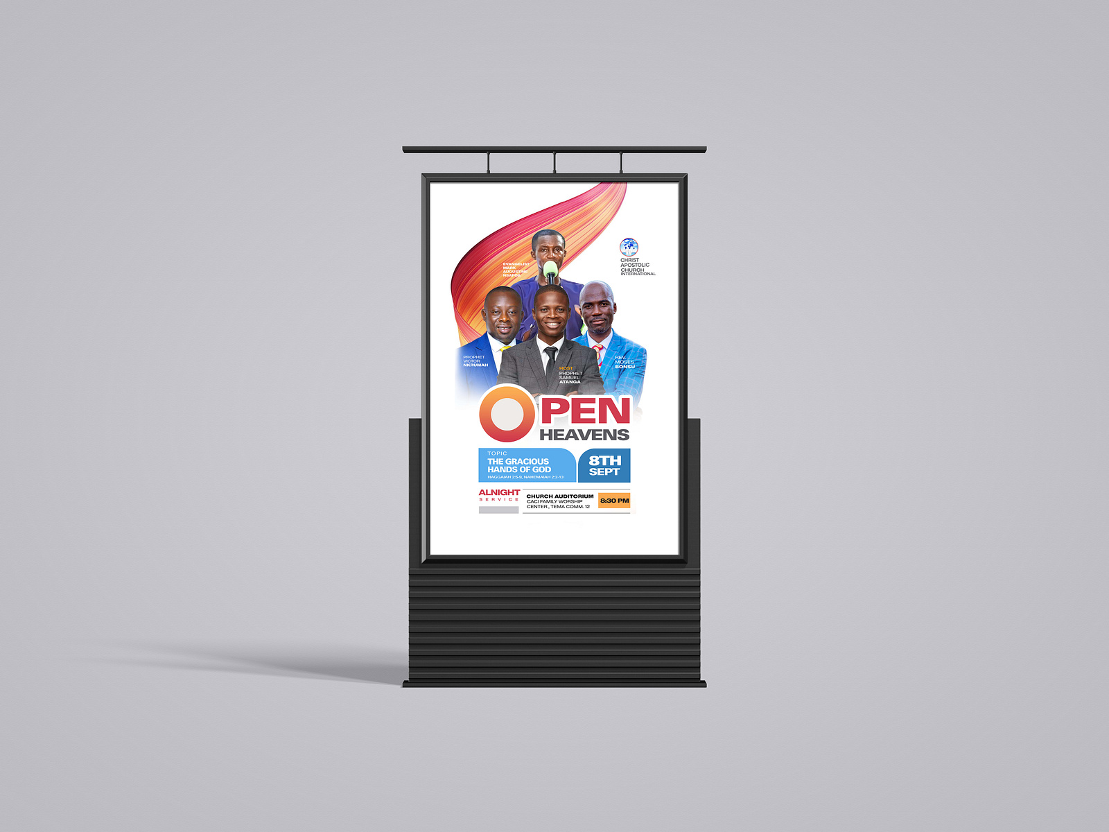 Church poster design by Festus Ofosu on Dribbble