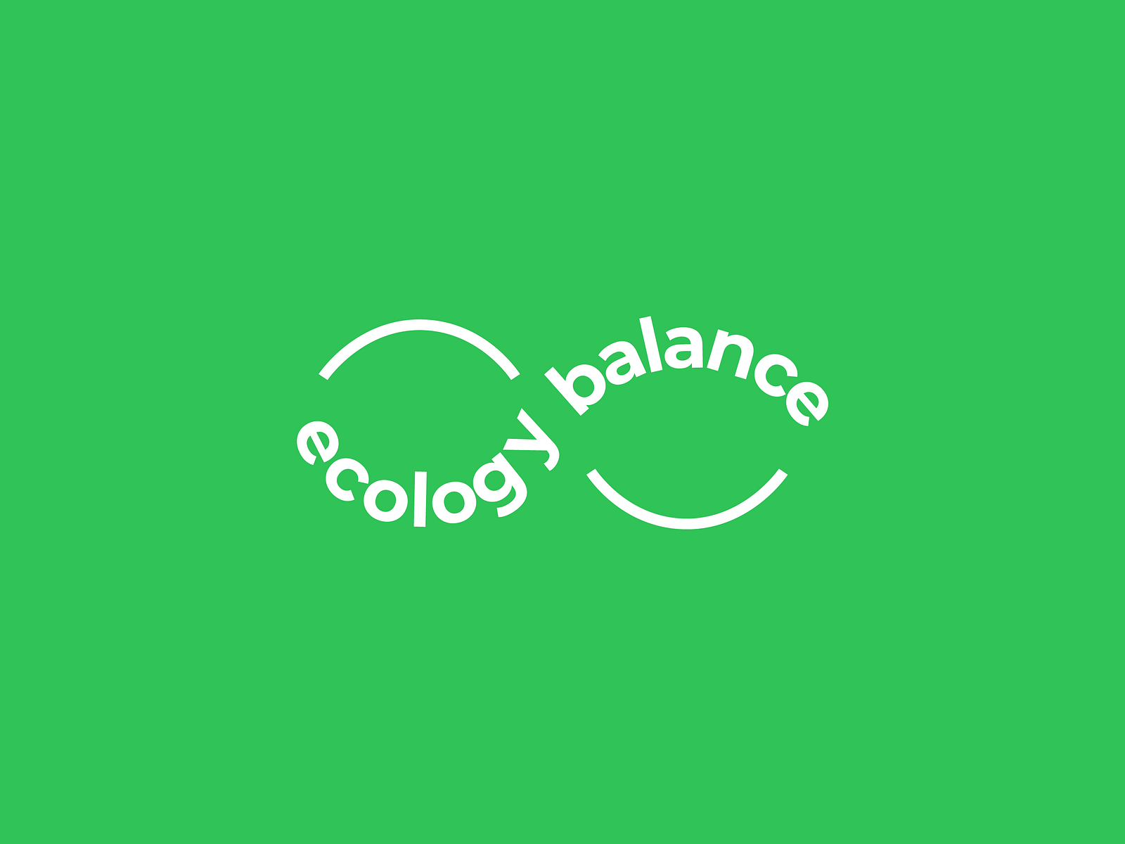 Ecology balance | Logo design by Valeria Yovera on Dribbble