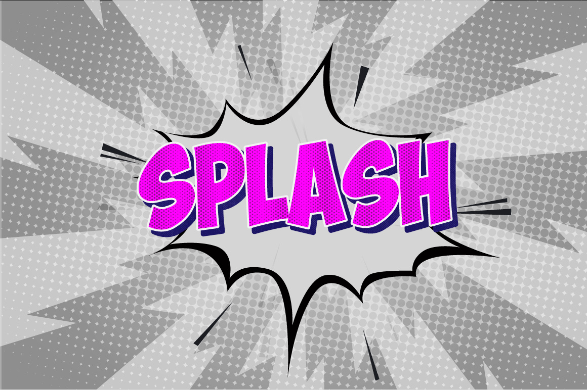 Comic text Styles by Designhut on Dribbble