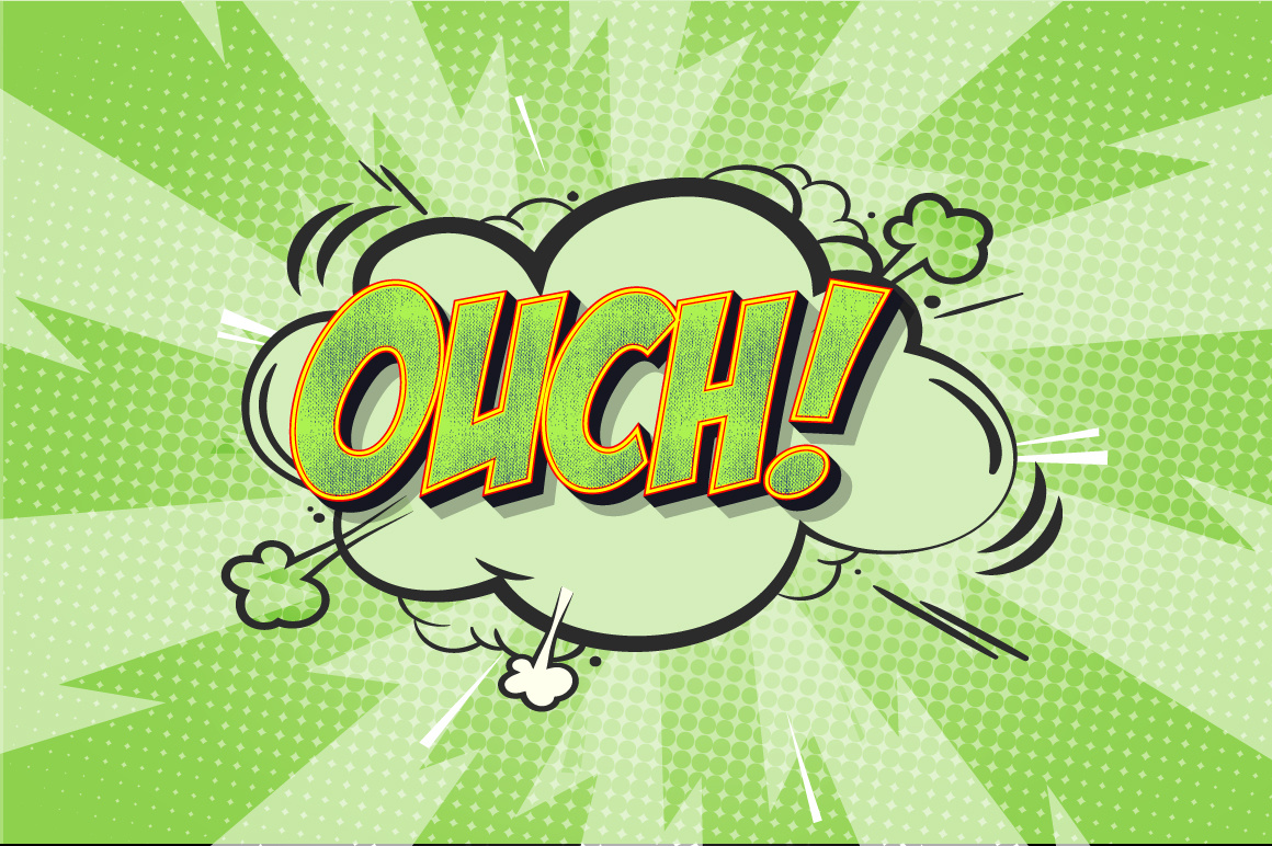 Comic text Styles by Designhut on Dribbble