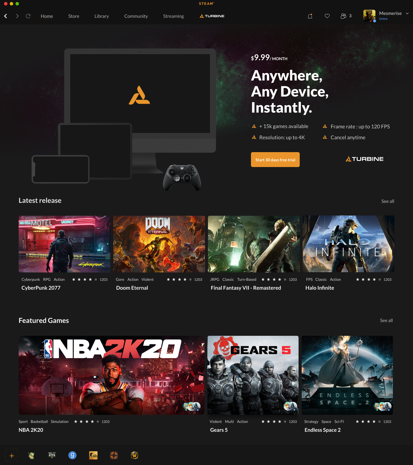 Steam - Redesign by Amine Moussous on Dribbble
