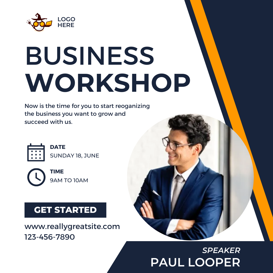 Business Workshop - Ad Post Social Media by Haseeb on Dribbble
