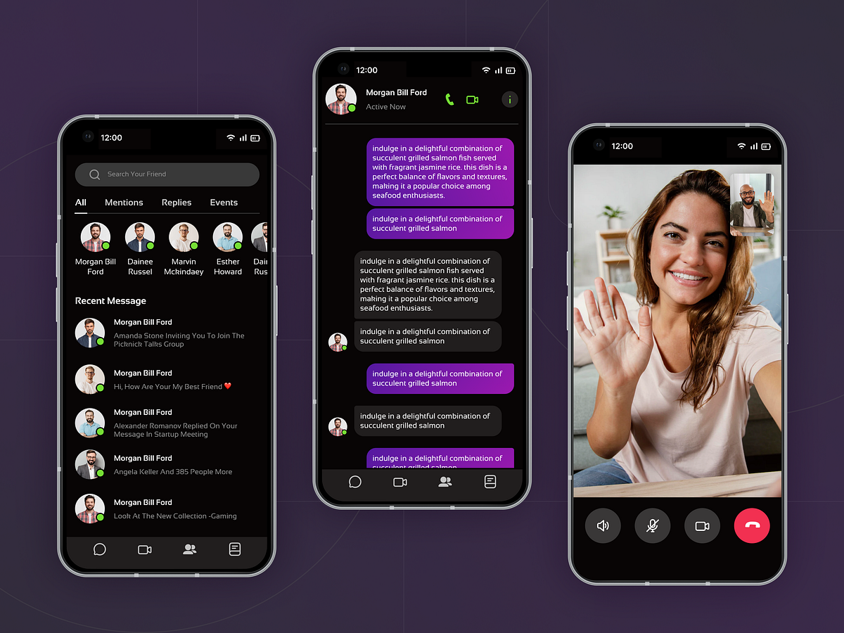 CHATBOX App UI Design by Hasibul Hasan on Dribbble
