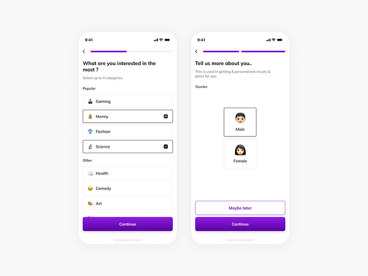 Simple Onboarding Ui Design By Sanoj Dilshan On Dribbble
