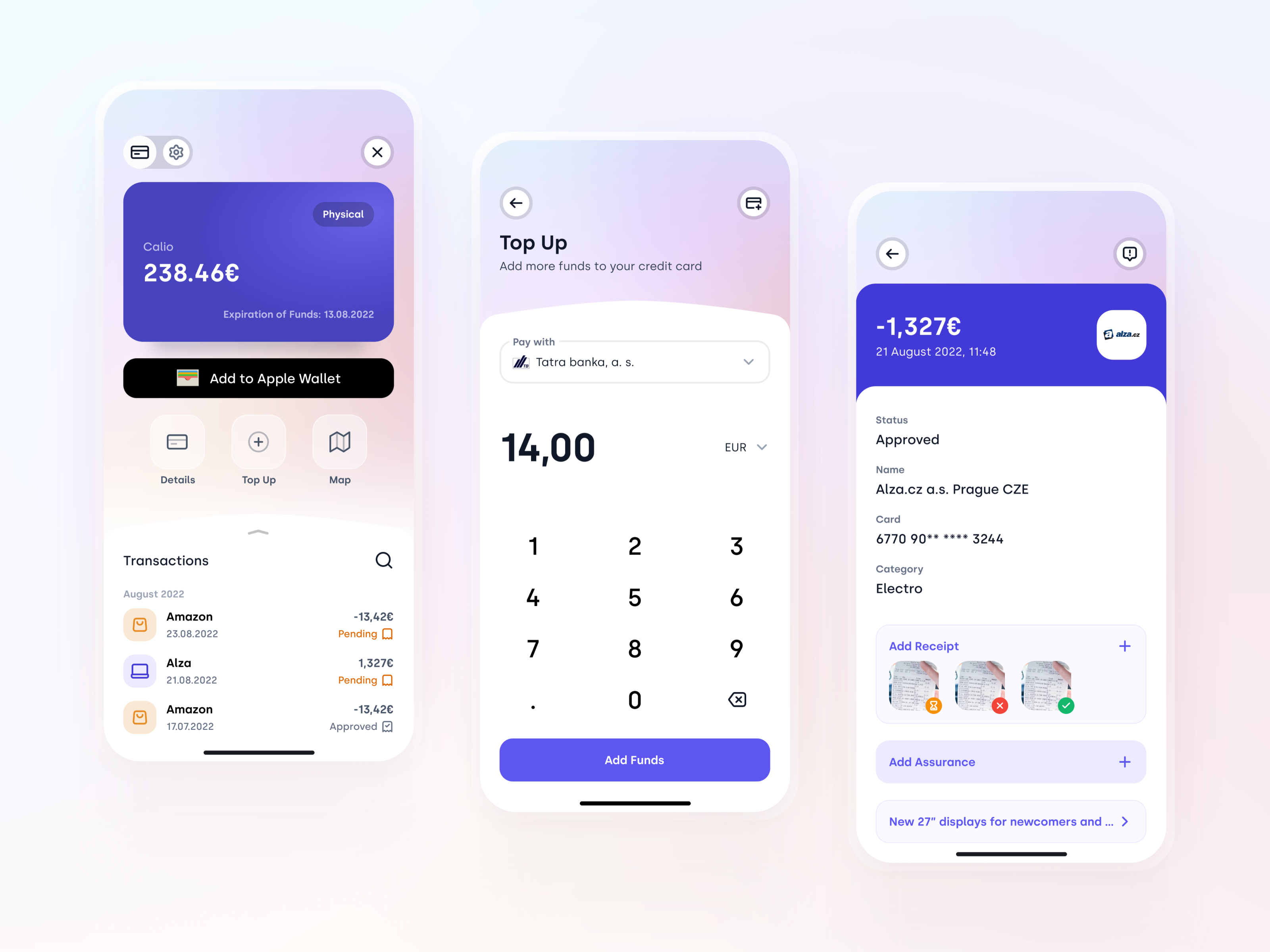 Paylette - Wallet Prototype by Martin Gorol for thirdweb-studio on Dribbble