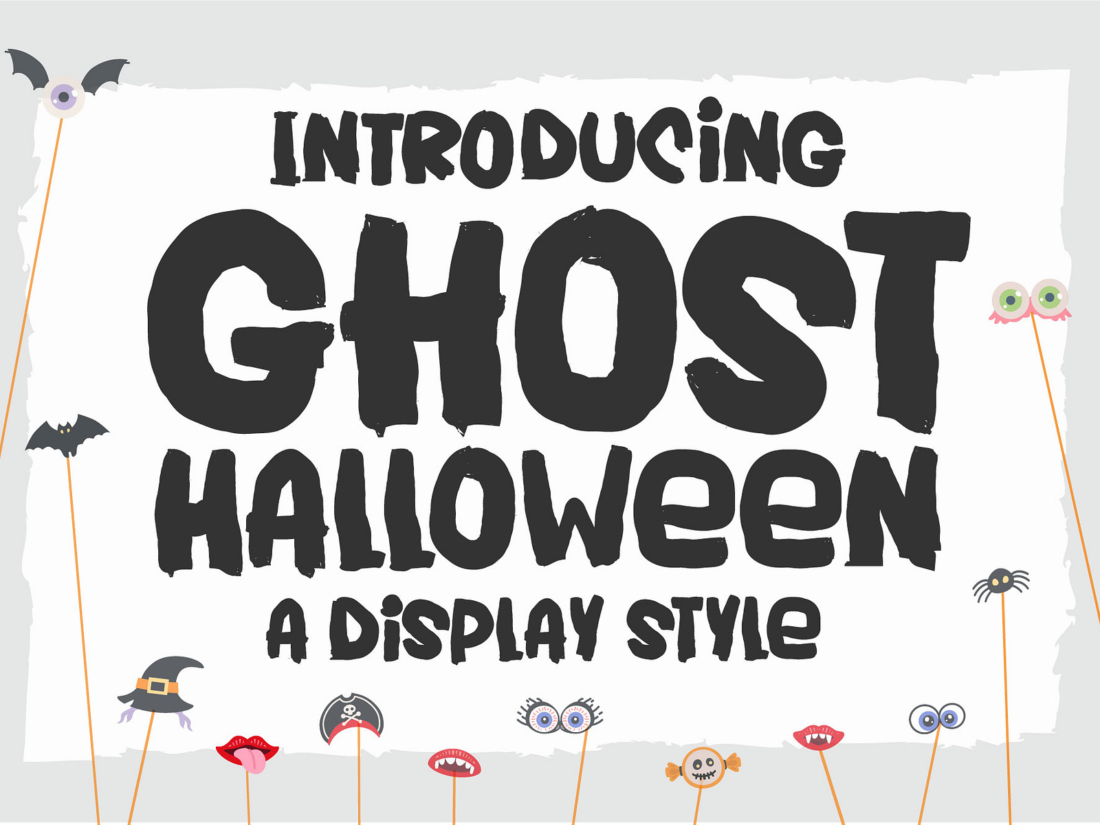 Ghost Halloween Font by Ake Thanantreesak on Dribbble