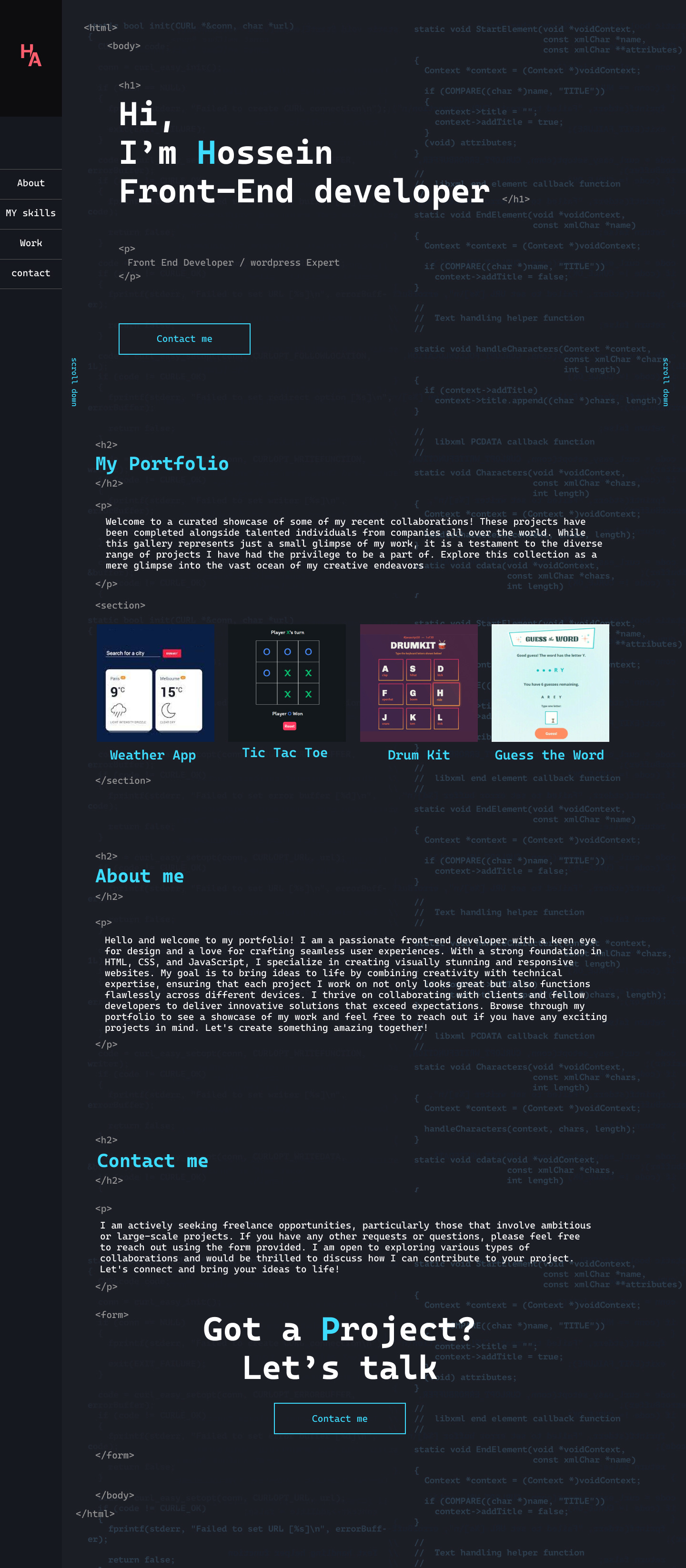 Browse thousands of Front End Developer Portfolio images for design ...