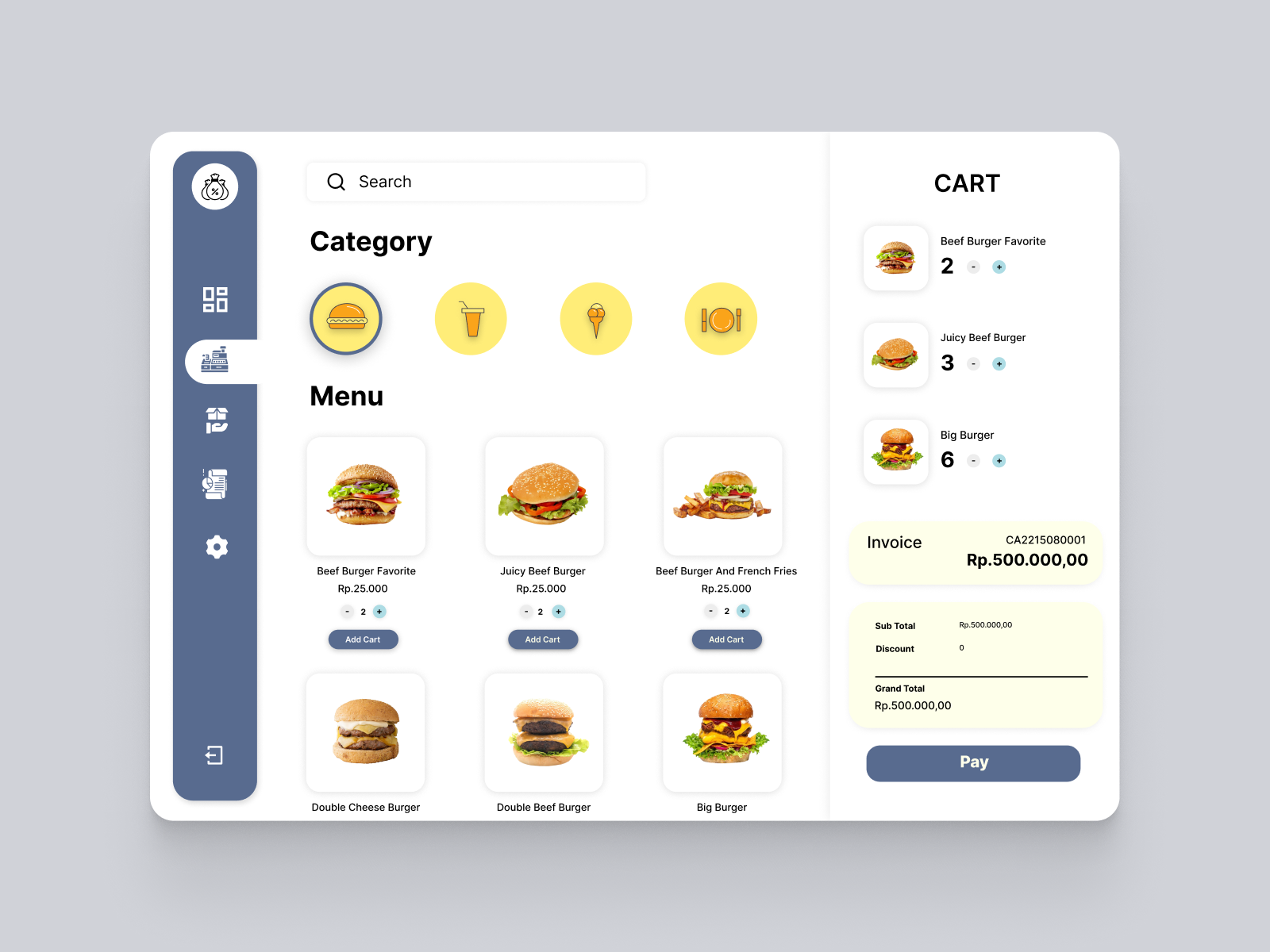 Streamlined Elegance: Redefining Cashier UI Design for Seamless by ...