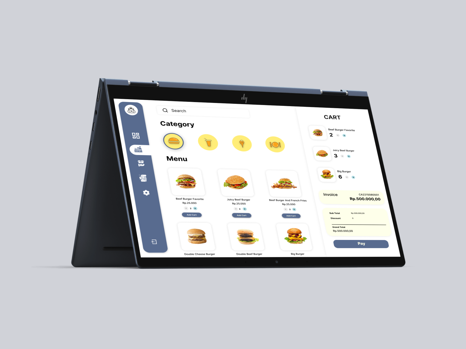 Streamlined Elegance: Redefining Cashier UI Design for Seamless by ...