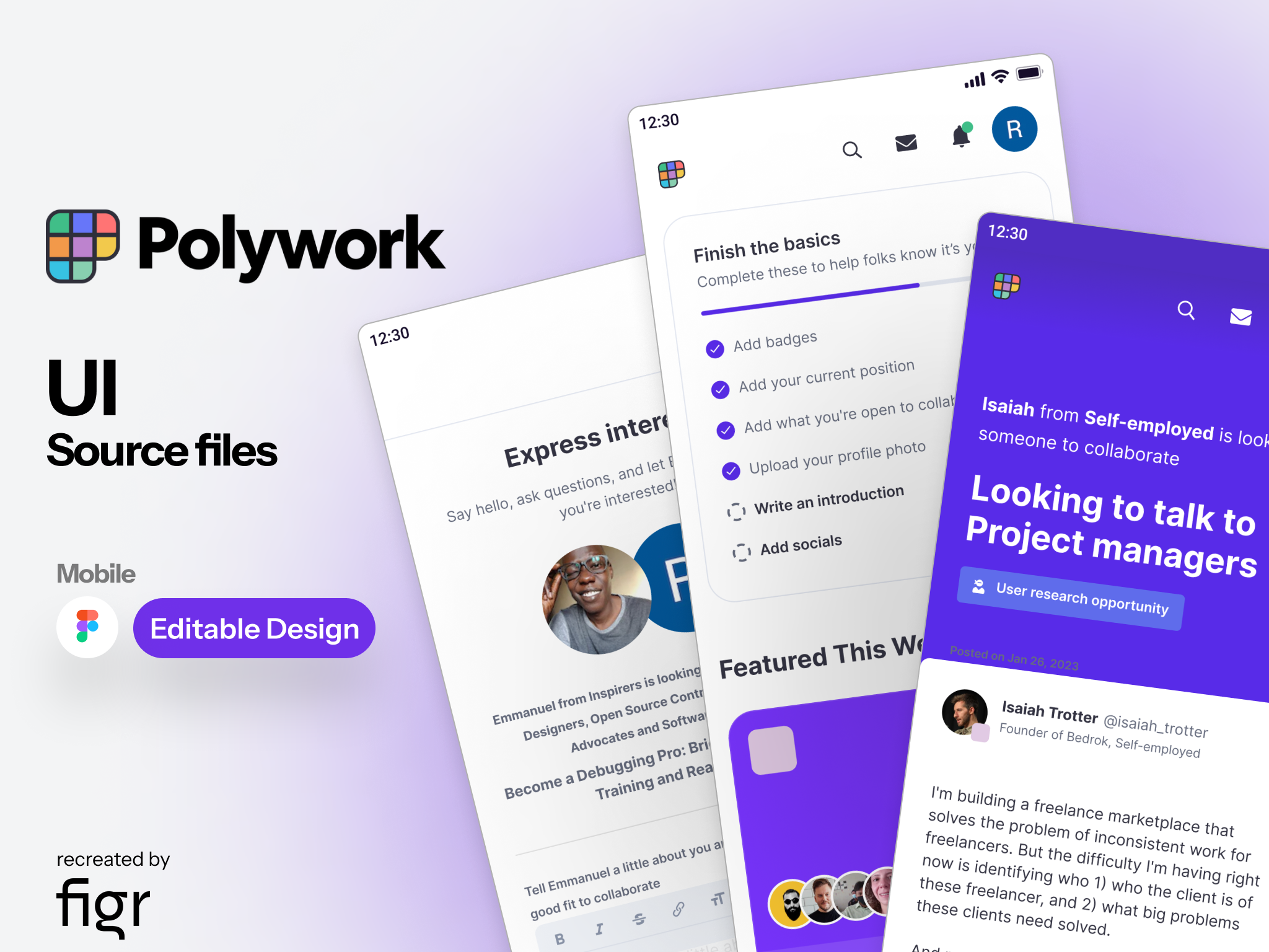 Popular Apps Recreated in Figma - UI Kit by Figr Design on Dribbble