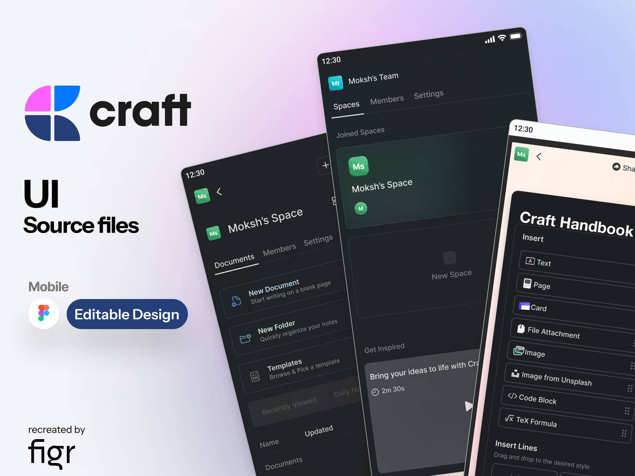 Popular Apps Recreated in Figma - UI Kit by Figr Design on Dribbble