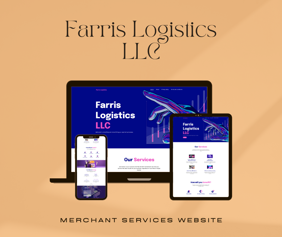 Farris Logistics LLC Website Design by Shanza Khan on Dribbble