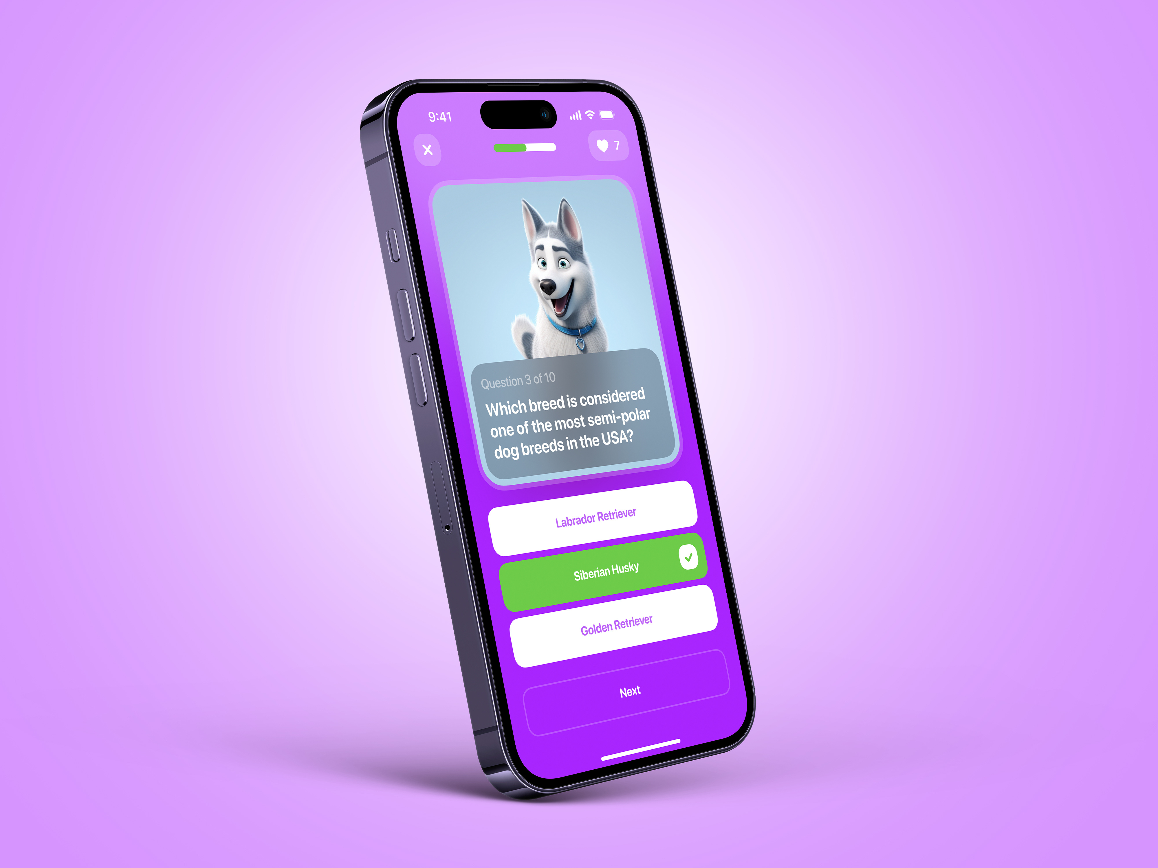 Education App | Quiz Game App by Ivan Saverchenko on Dribbble