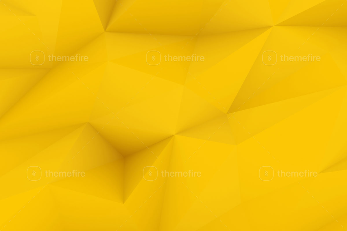 Yellow Polygon 3D Backgrounds by themefire on Dribbble