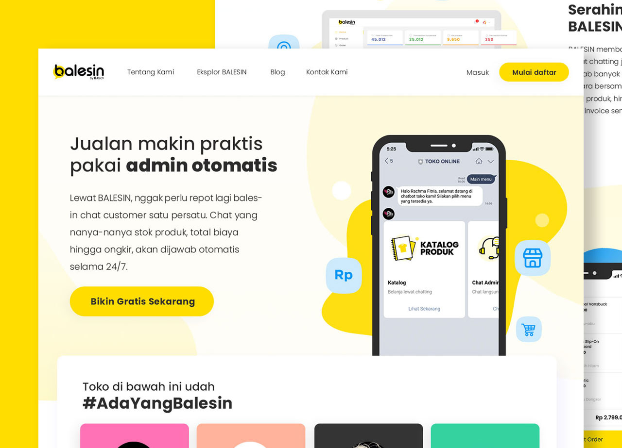 Balesin.id by Rachma Fitria on Dribbble