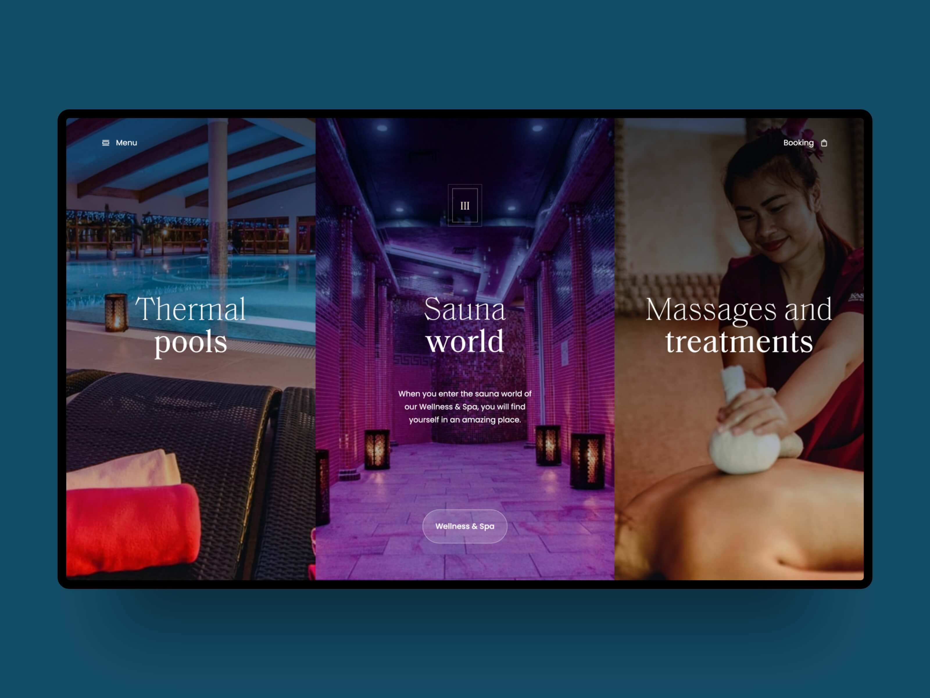 Hotel & Spa Resort Kaskady - Wellness & Restaurant Web Site by Juraj ...