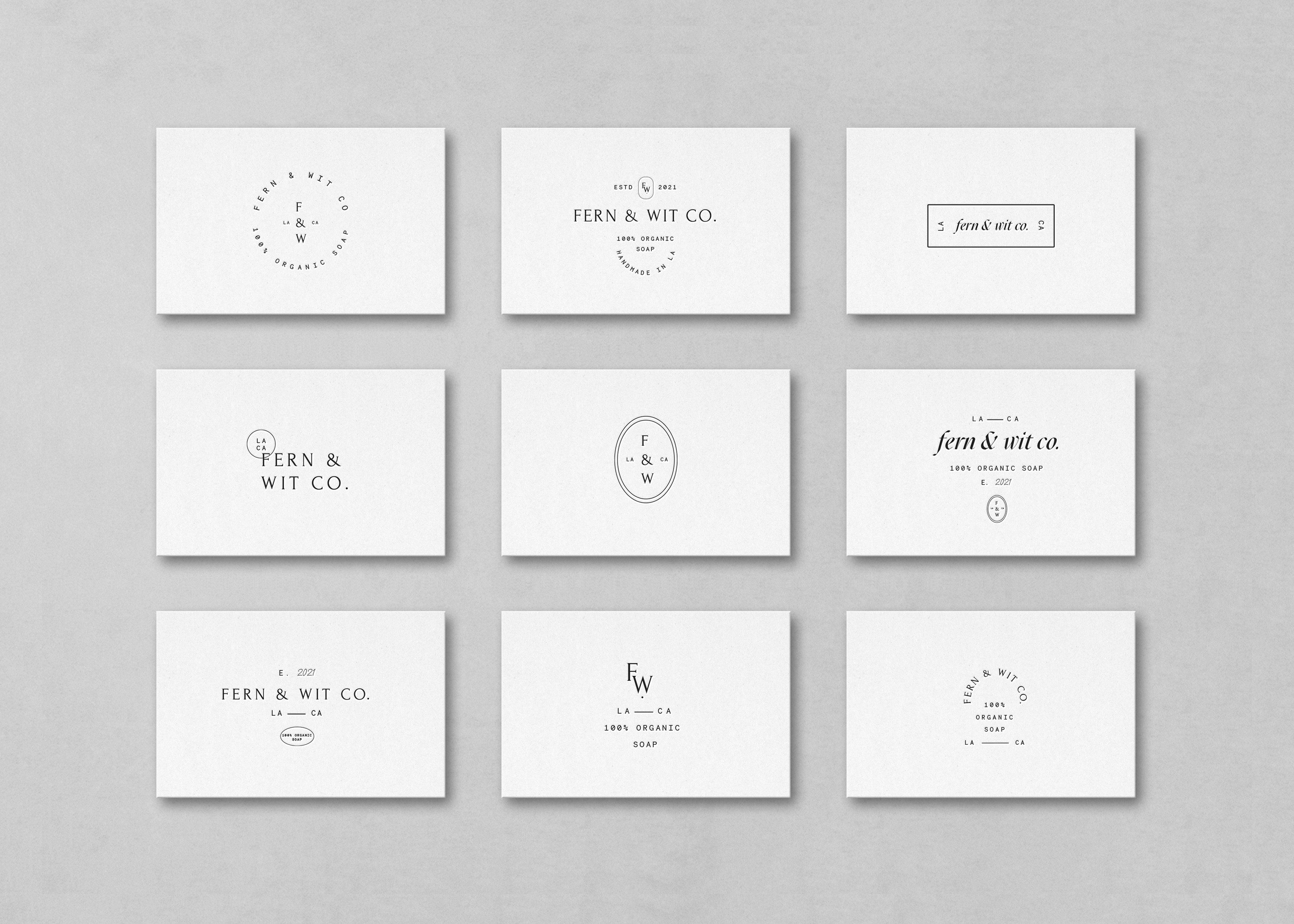 Fern Logo Templates Pack by Pixelbuddha on Dribbble