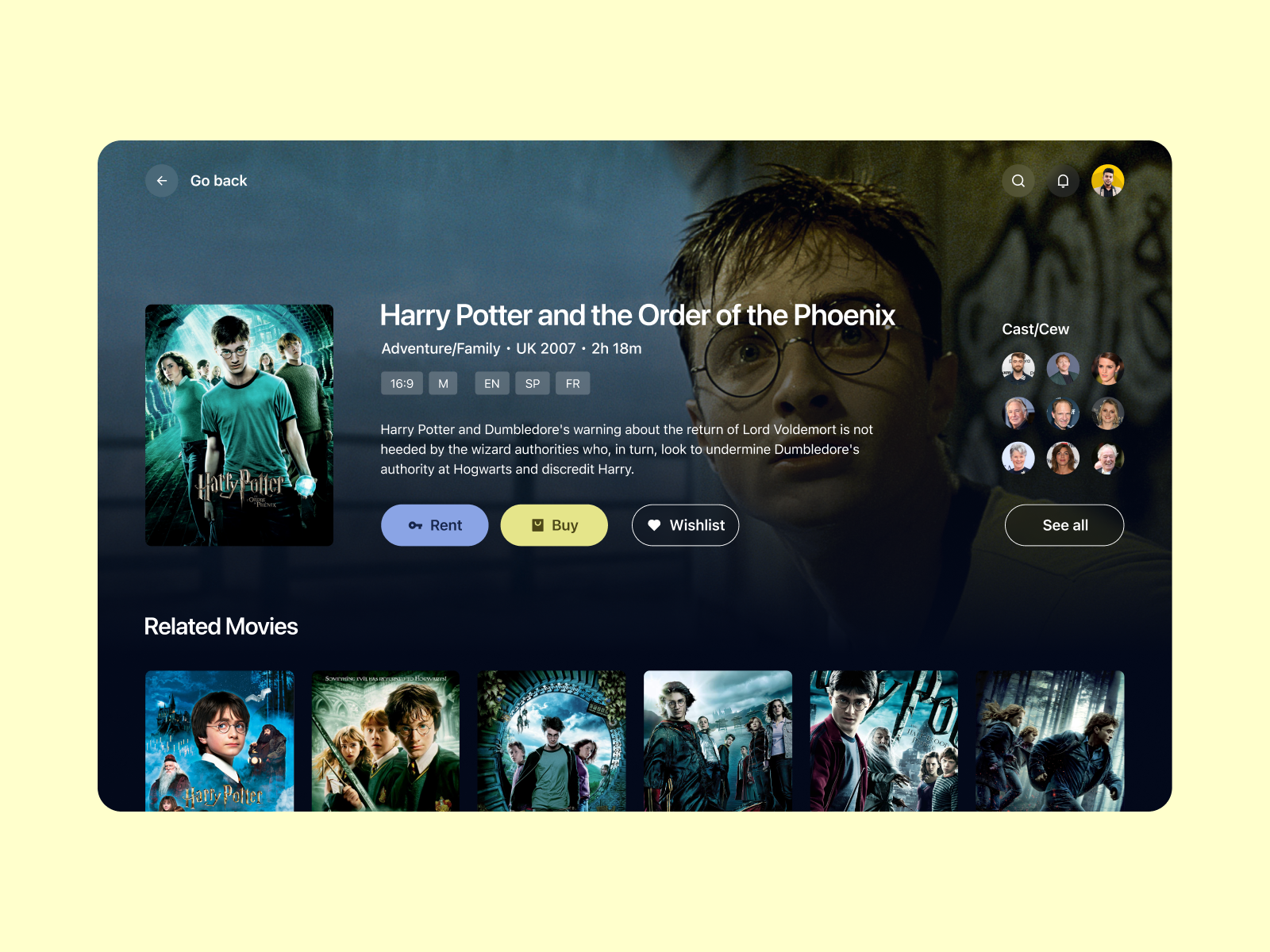 Movie Streaming App UI by Kasun Dilanka 🌟 on Dribbble