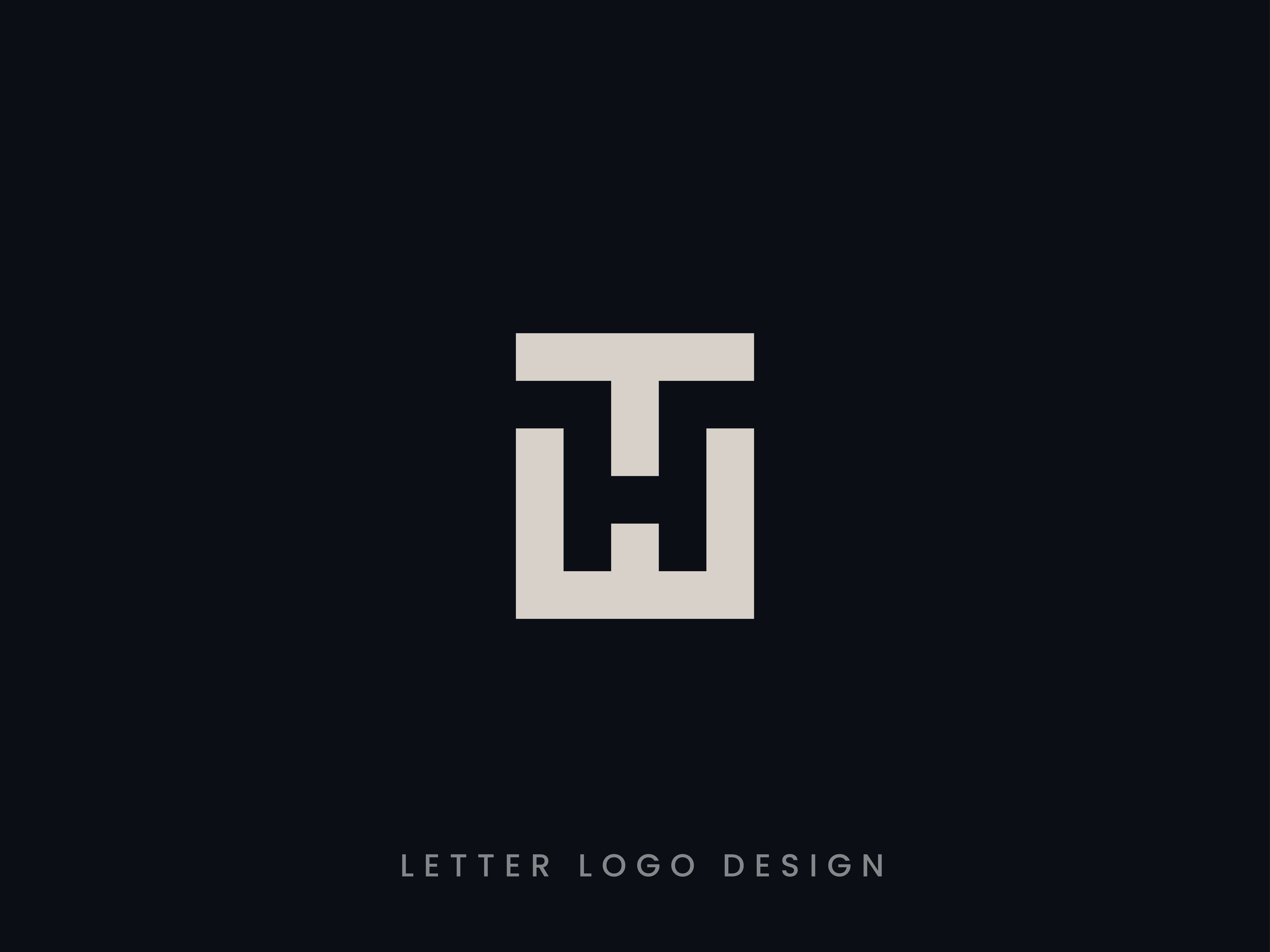 Letter minimalist logo design by Md Alham on Dribbble