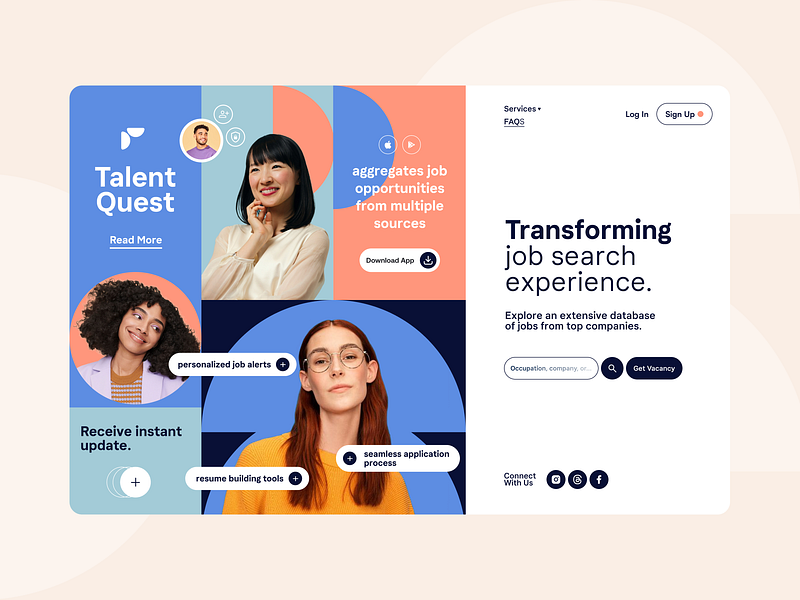Browse thousands of Job Search images for design inspiration | Dribbble