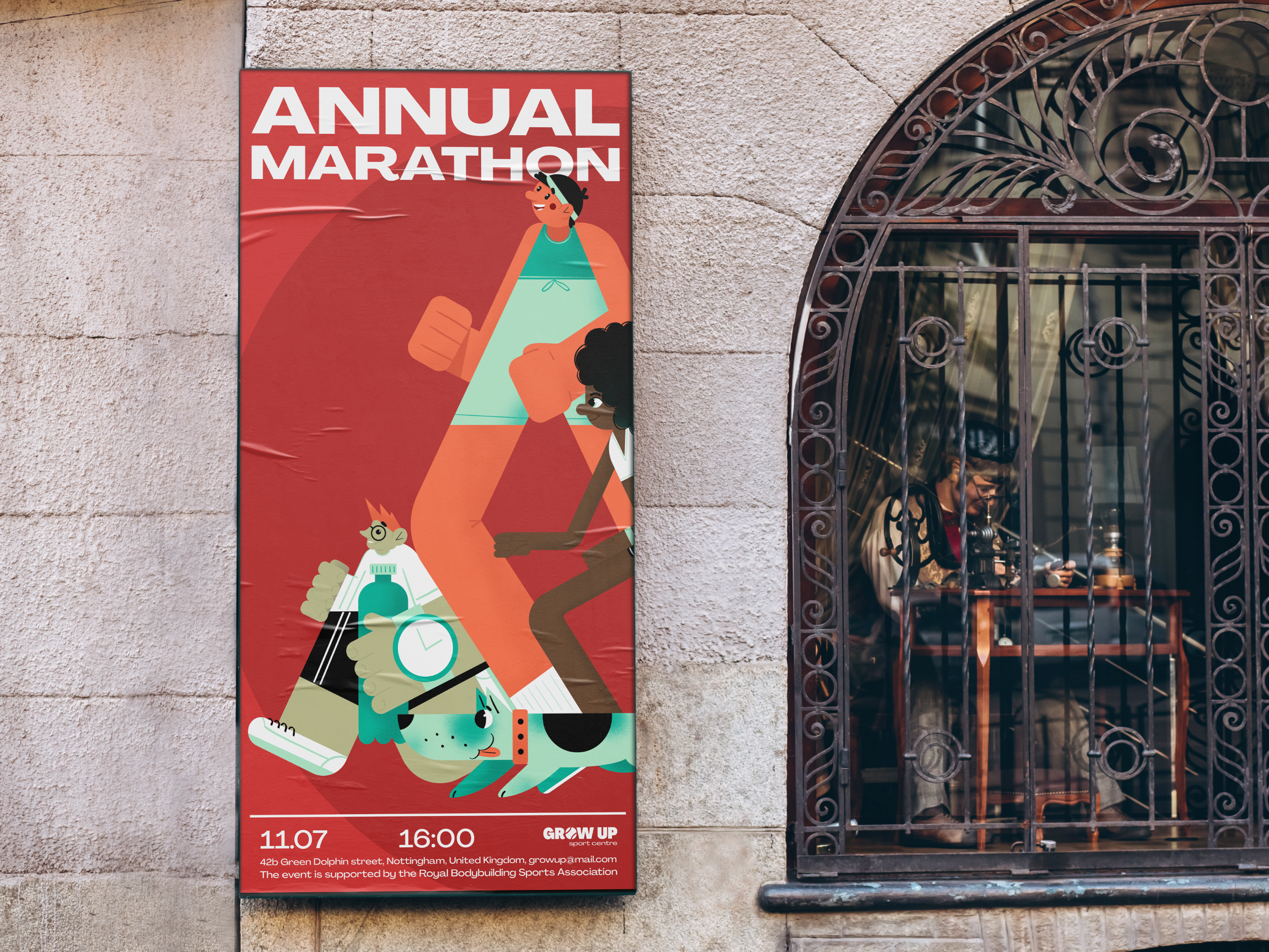 Marathon Poster Design