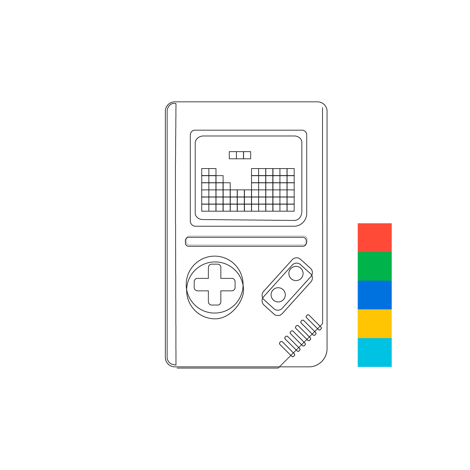 Game boy Illustration by Ope Bamiduro on Dribbble