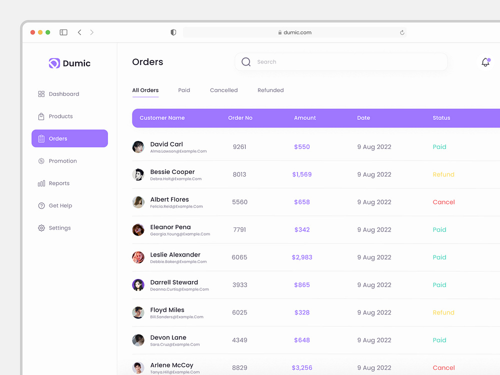 Order Page designs, themes, templates and downloadable graphic elements ...
