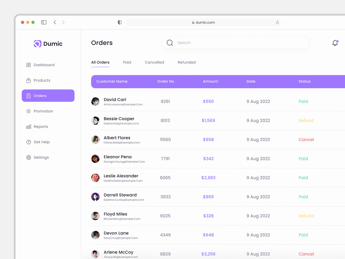 Order Page designs, themes, templates and downloadable graphic elements ...