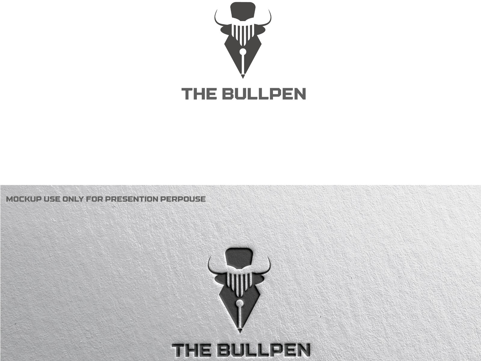 Bullpen Logo (unused) by Fariya Ahmed Mim on Dribbble