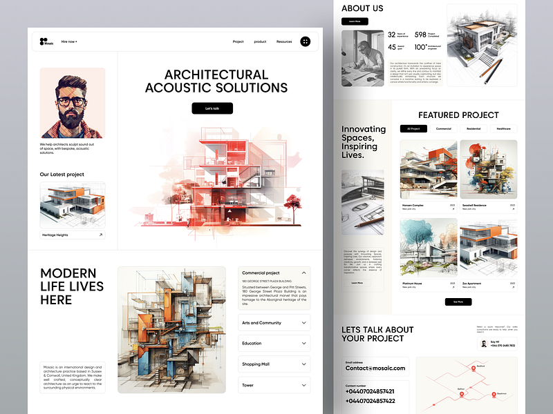 Browse thousands of Architecture Website images for design inspiration ...