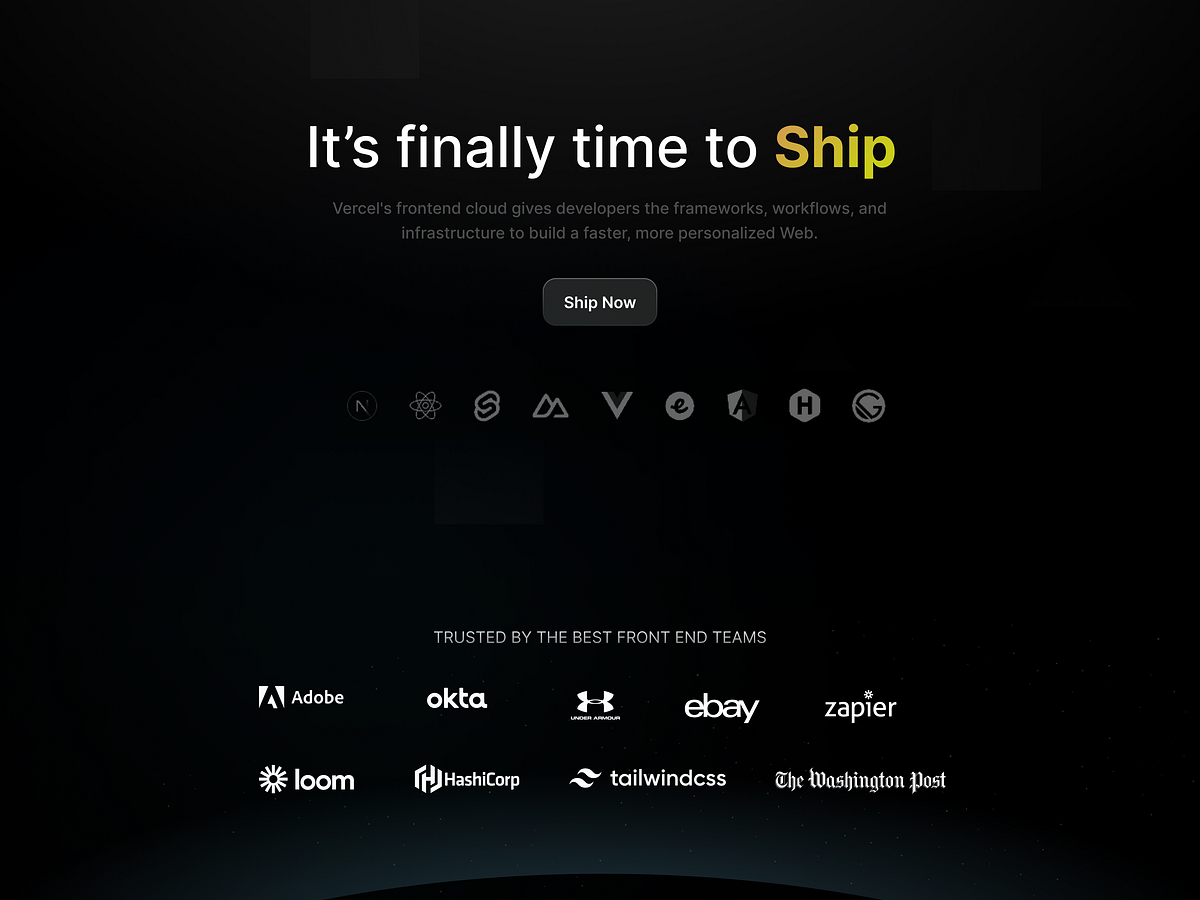 Dark Landing Page designs, themes, templates and downloadable graphic ...