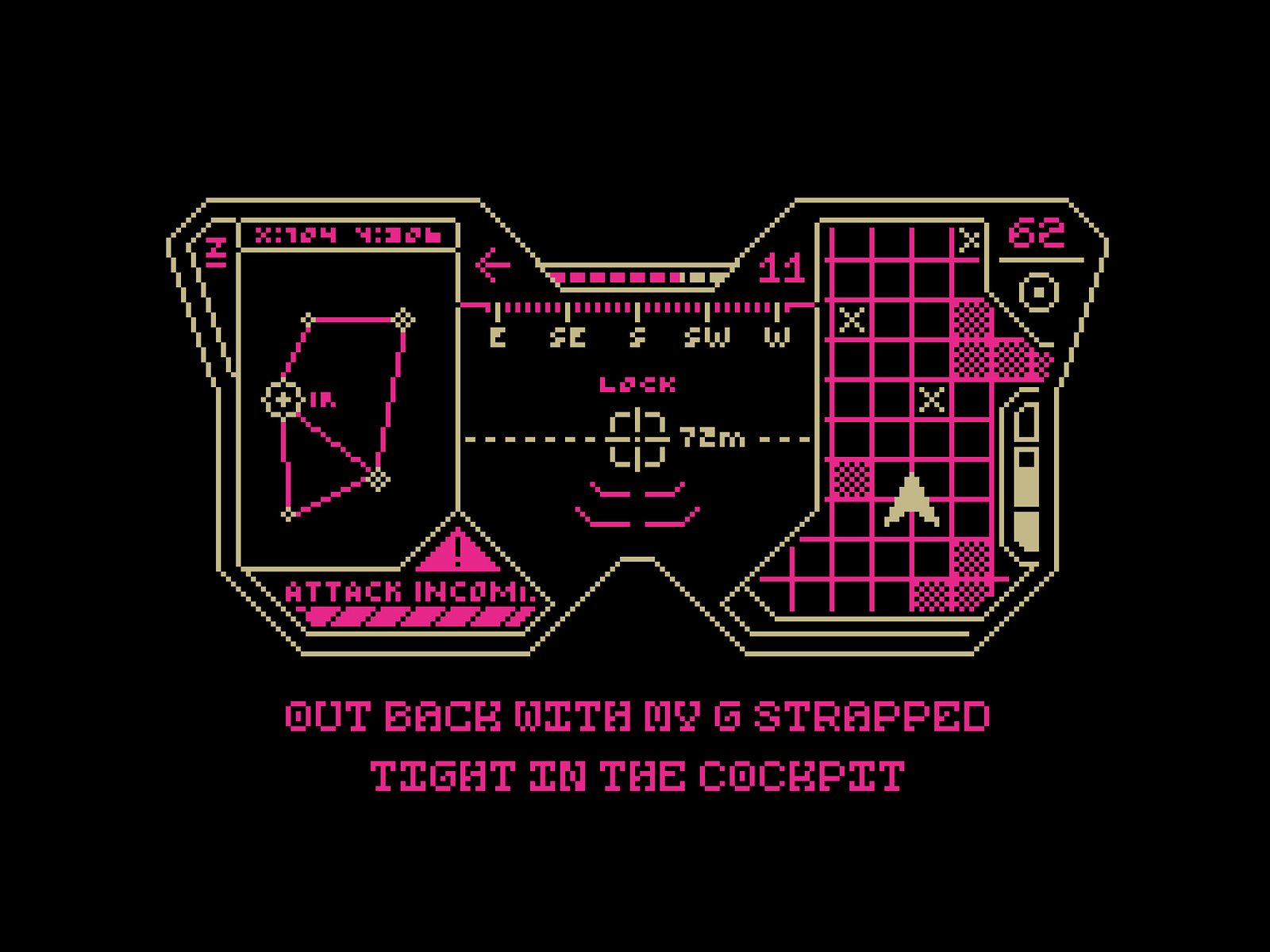 Pixel Art HUD/GUI | Inspired by song Deathwish by Jesse Cooke - Pixel ...