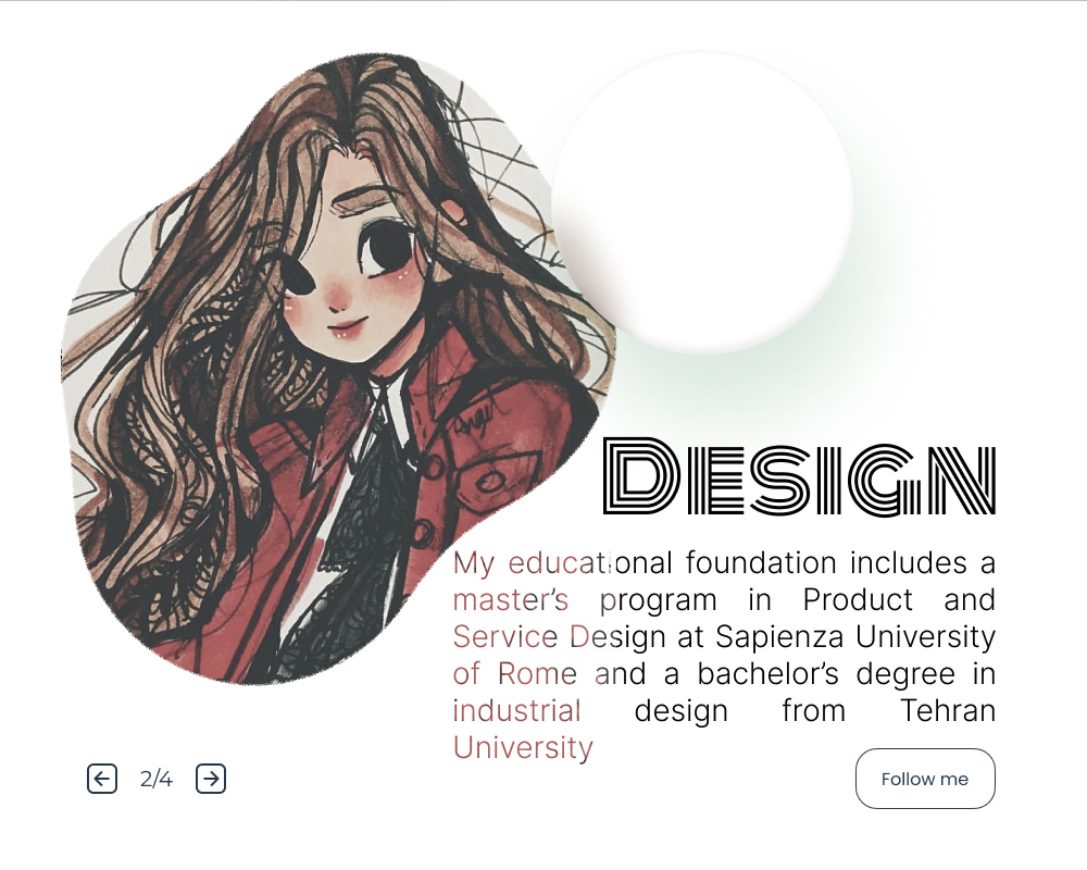My educational foundation by Ayda Saeidian on Dribbble