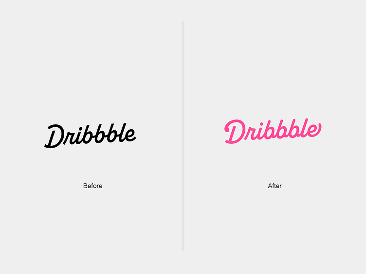 Dribbble Logo redesign by Wander Designer on Dribbble