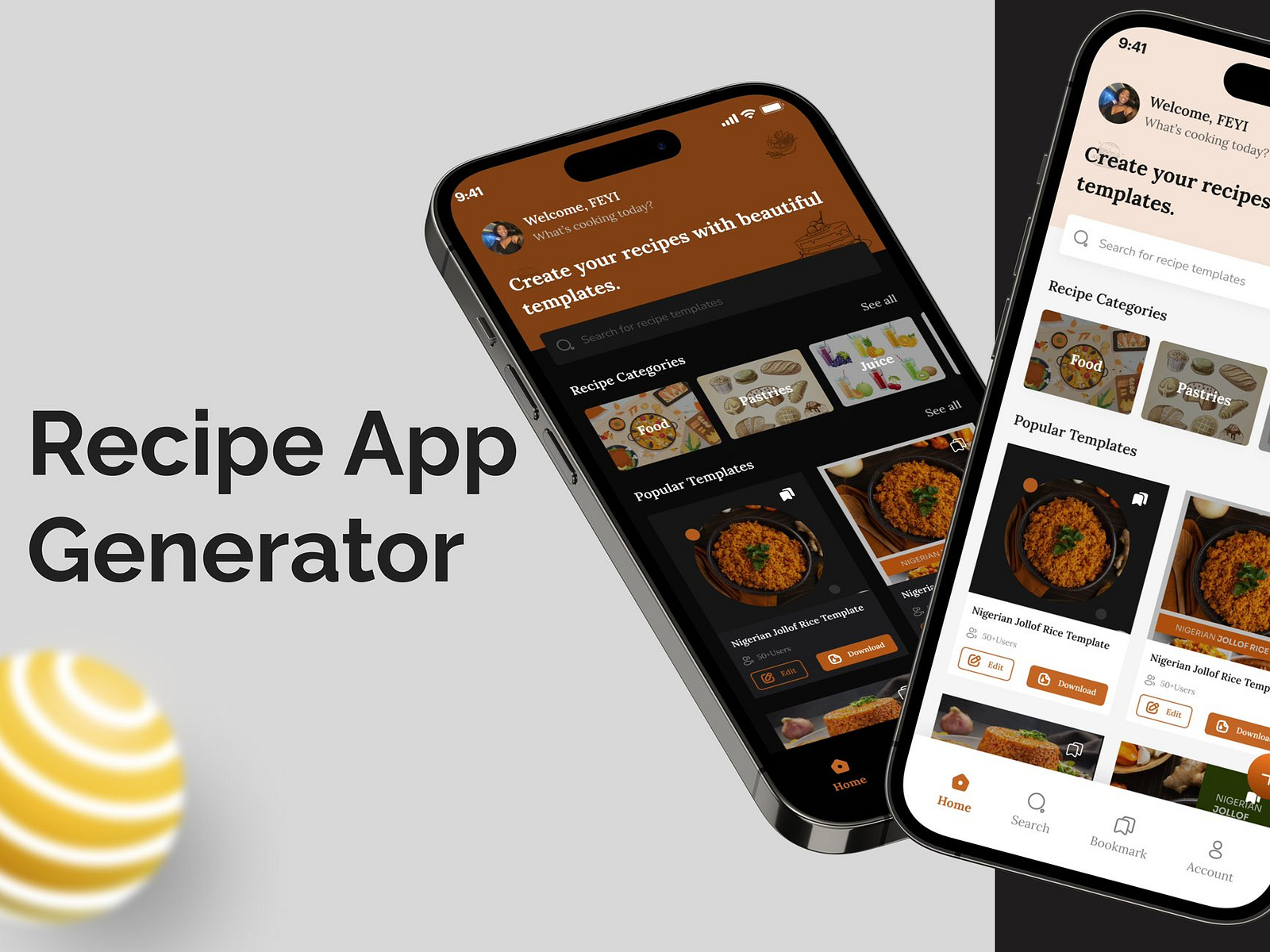Recipe Generator Mobile App by Adetutu Adesanya on Dribbble Recipe Generator Mobile App by Adetutu Adesanya on Dribbble