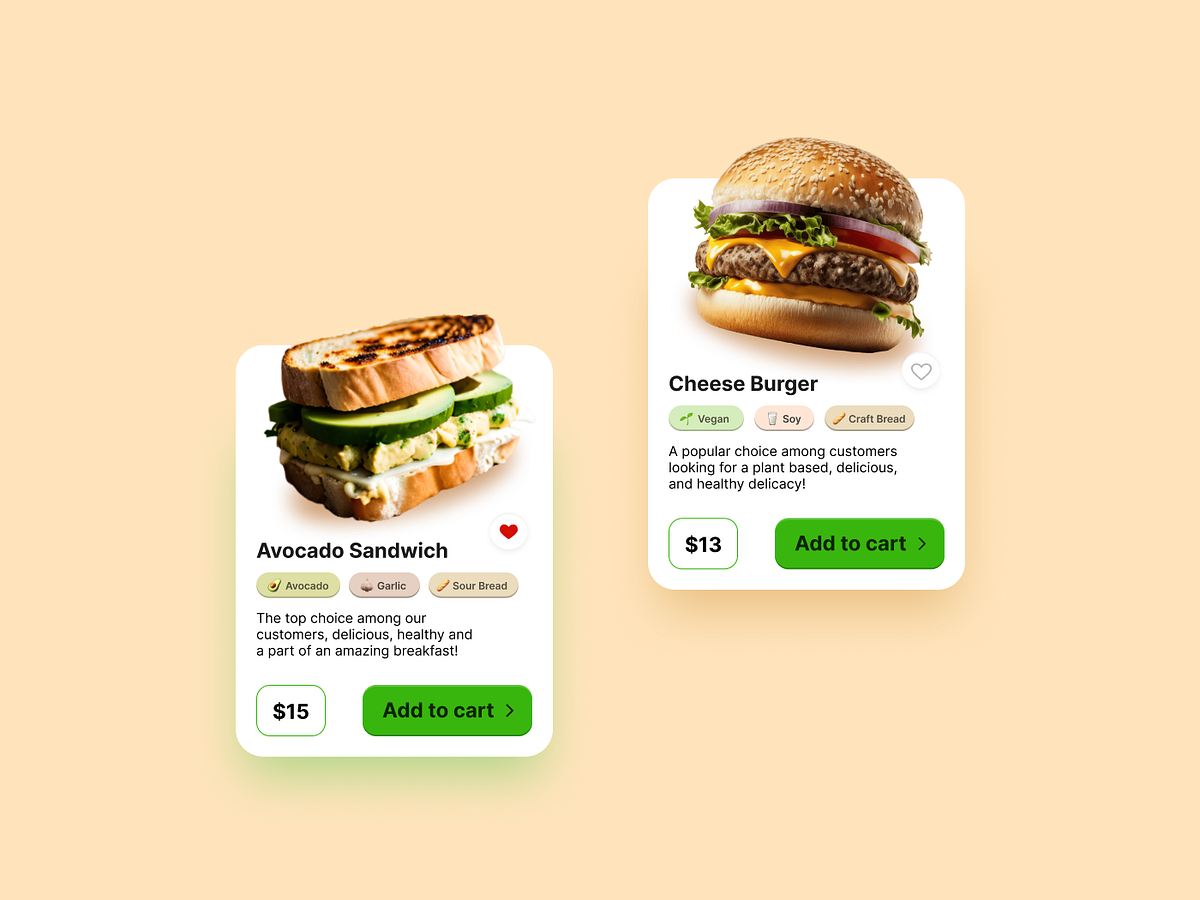 Product Card - UI Design by Shreya Singh on Dribbble