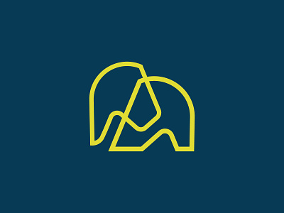 Elephant logo design, modern minimalist logo by Md Humayun Kabir on ...