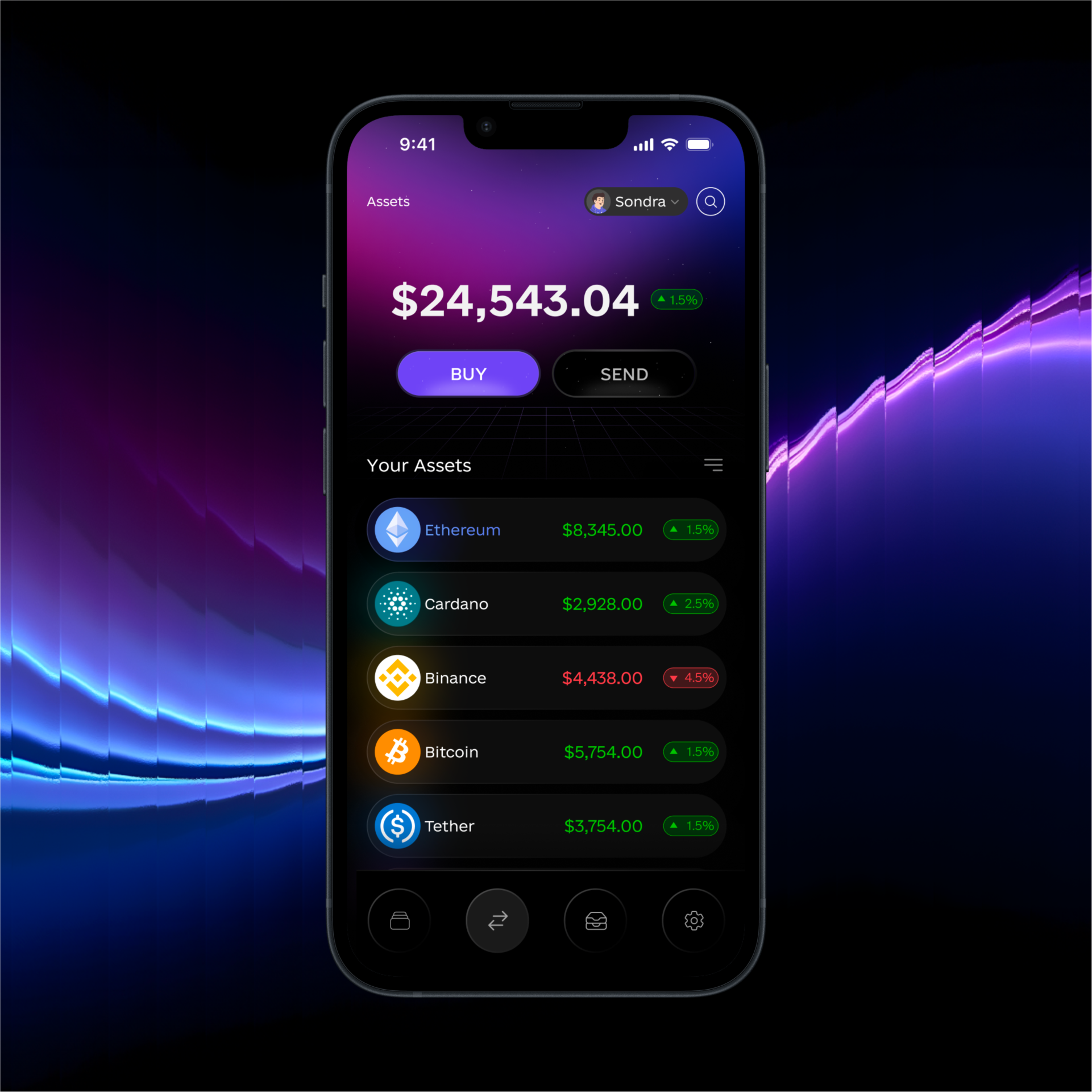 Web 3 Crypto Wallet Design 🌐💰 by Rohit Patel on Dribbble