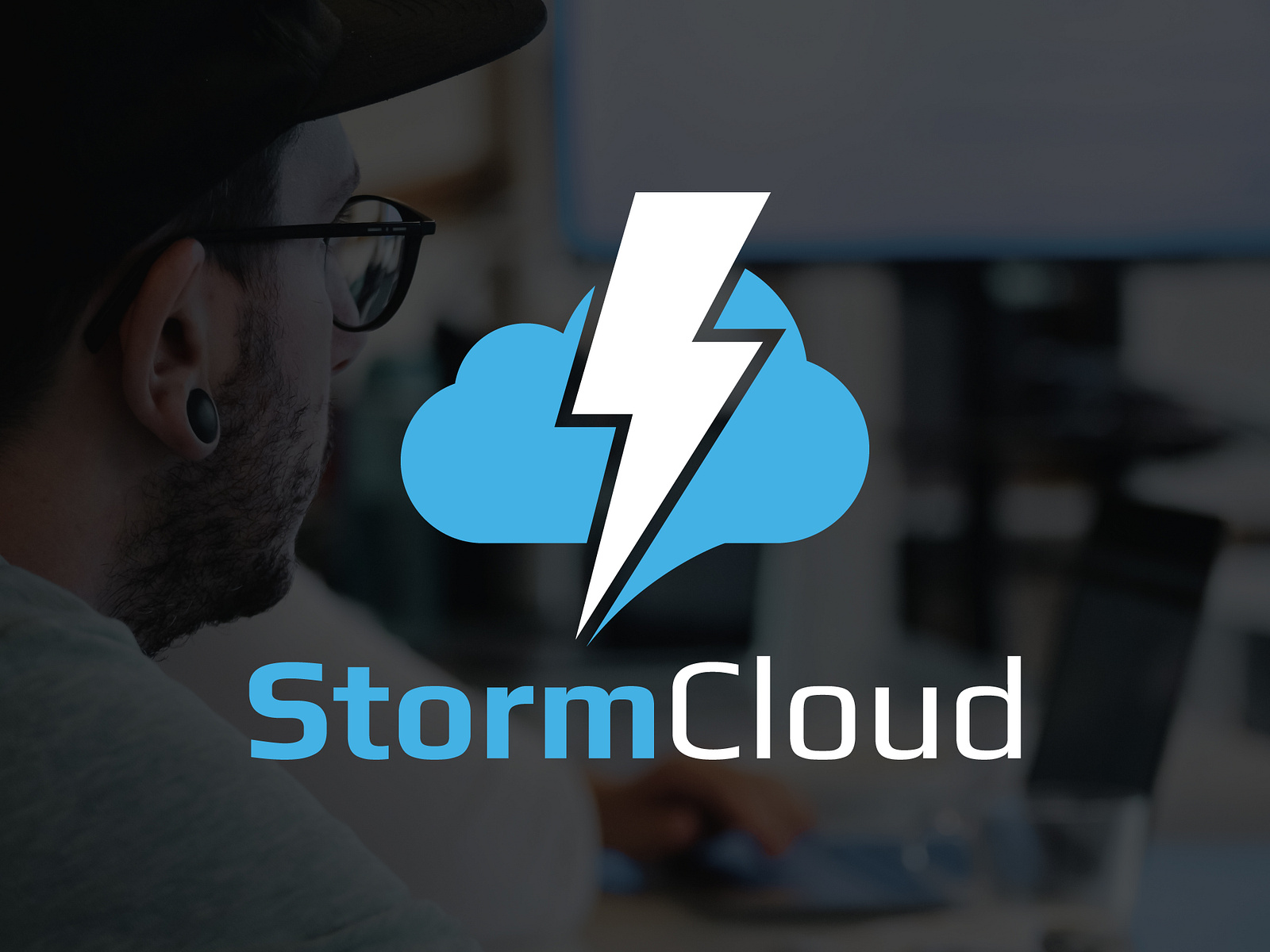 Storm Cloud | Cloud Computing Logo by Munnu Miah on Dribbble