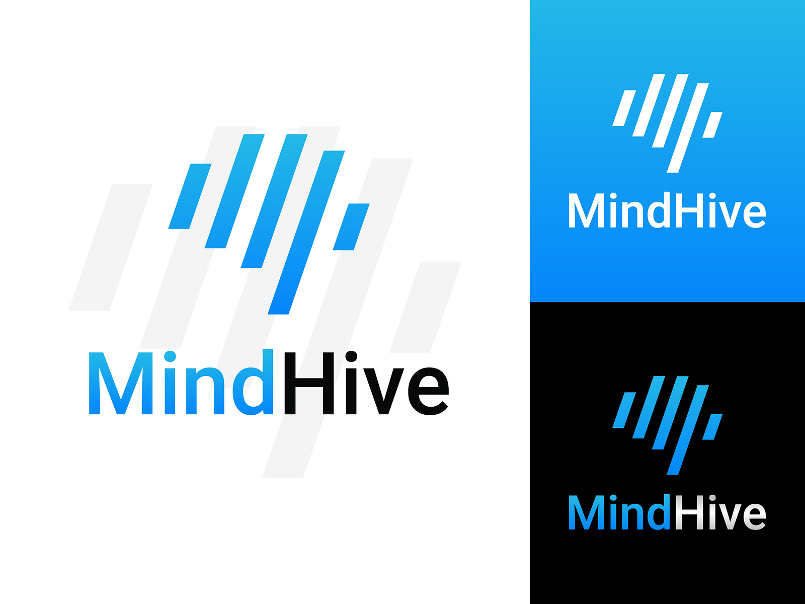Mind Hive | Artificial Intelligence (AI) Logo by Munnu Miah on Dribbble