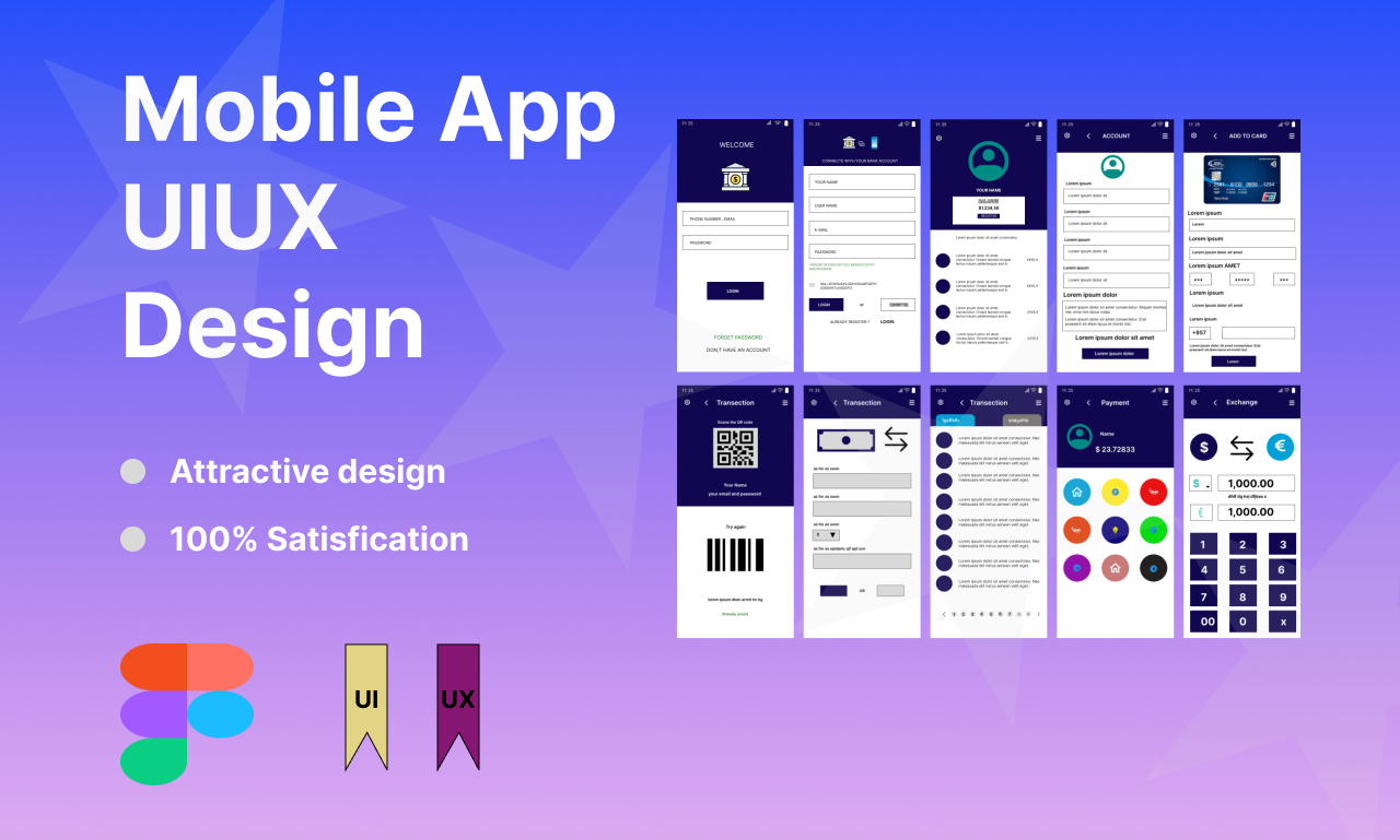 Mobile App uiux Design by Ali Alyas on Dribbble