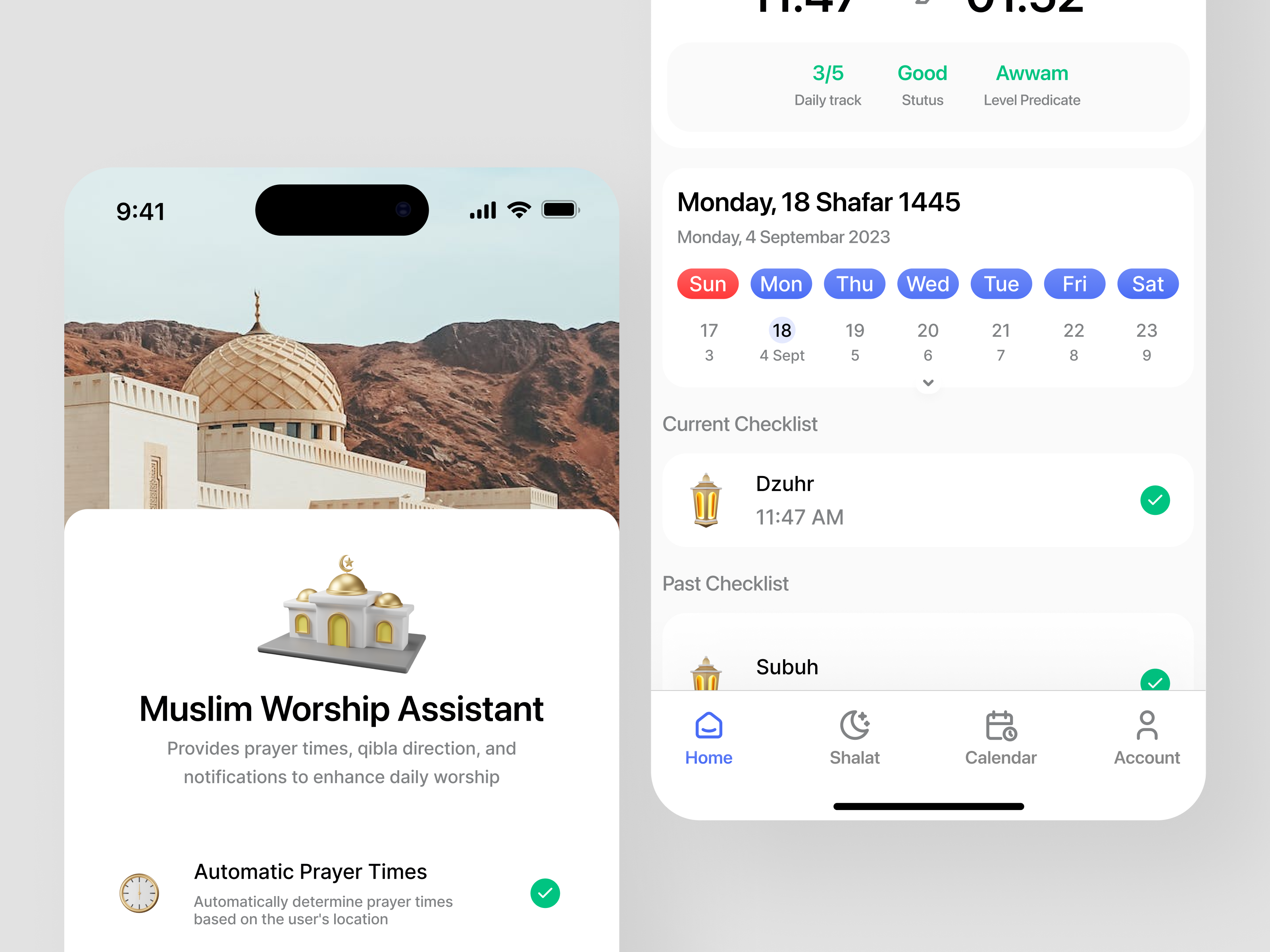 Browse thousands of Muslim App images for design inspiration | Dribbble