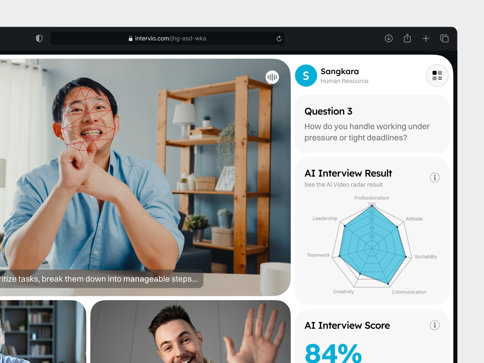 Intervio - AI Interview Meeting Dashboard by Ricky Bahtiar for Nija ...