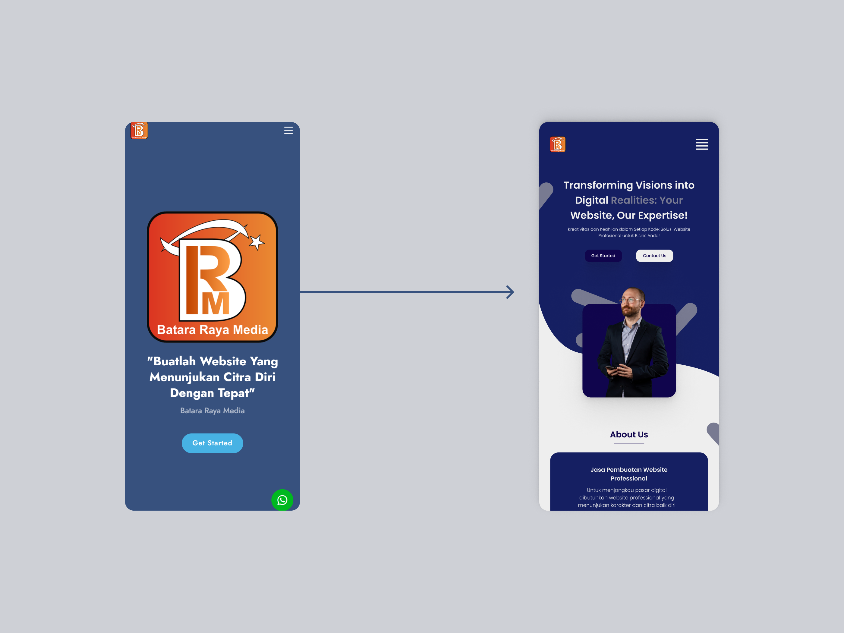 Unlocking Business Potential: Innovative Company Profile UI by Muzaki ...