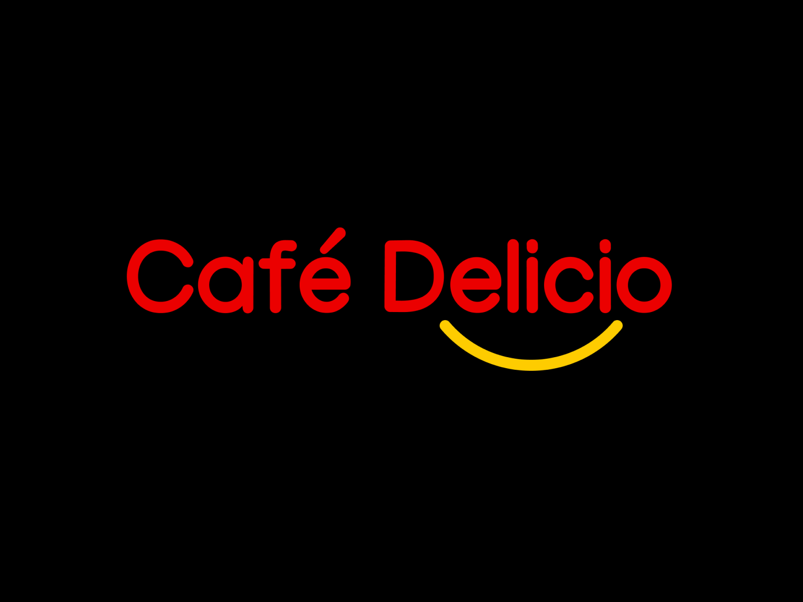 Cafe Delicio - Brand Logo by GTech Solutions on Dribbble