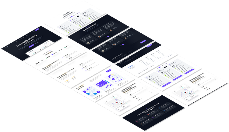 Saas Product Landing Page by Mohamed Amin on Dribbble Saas Product Landing Page by Mohamed Amin on Dribbble