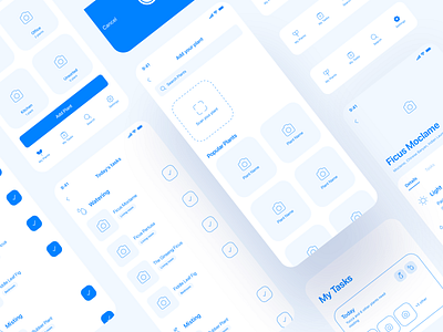 High fidelity app wireframe by Nevena on Dribbble