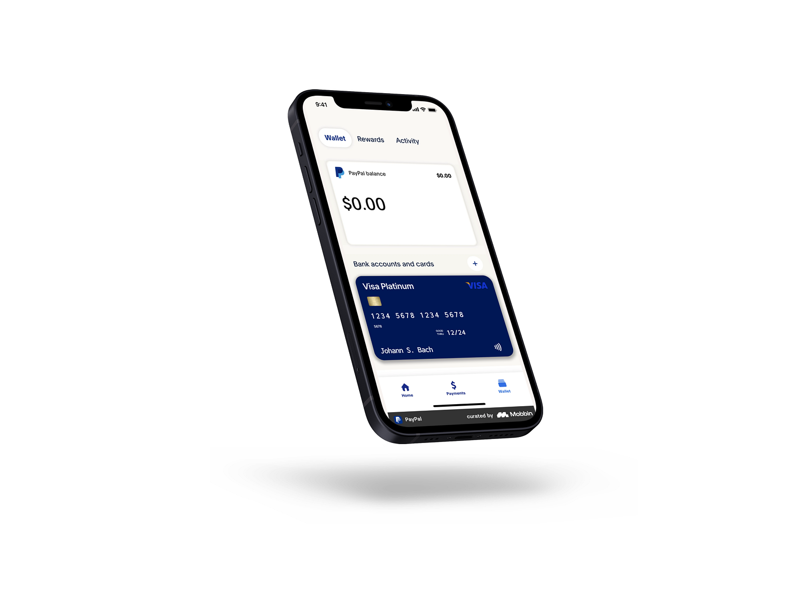 Daily UI Challenge - Credit Card by Tony Farah on Dribbble