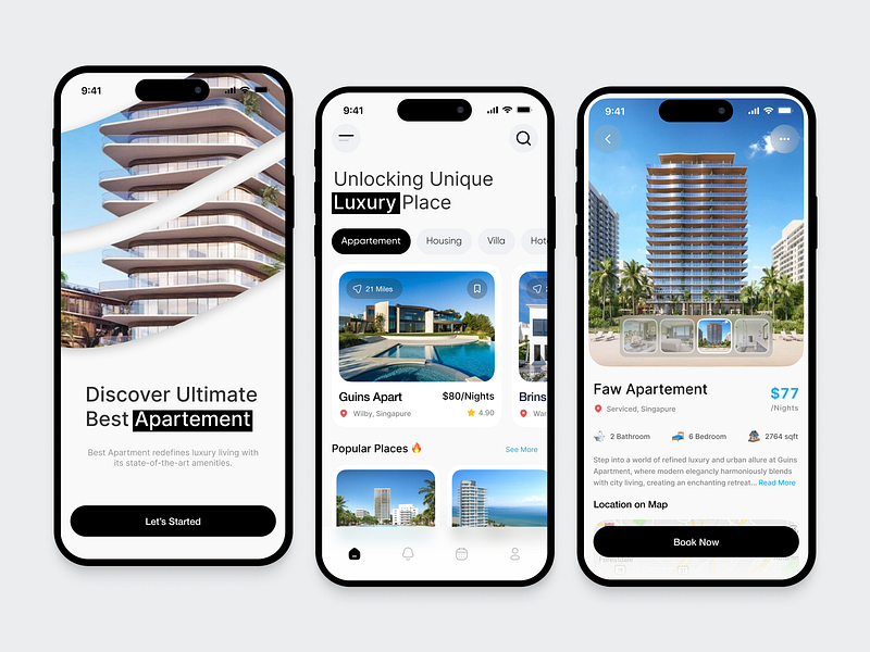 Browse thousands of Hotel Booking App images for design inspiration ...