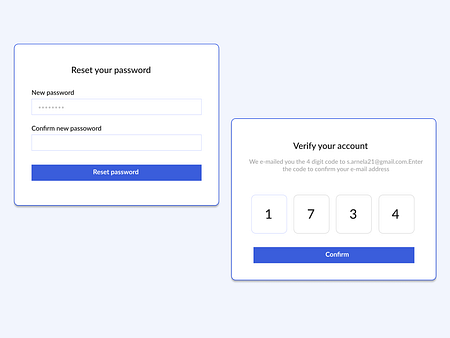 Browse thousands of Password Reset images for design inspiration | Dribbble